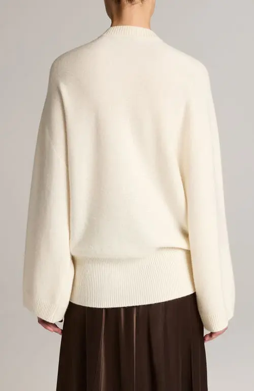 Vince Wide Sleeve Wool & Cashmere Crewneck Sweater