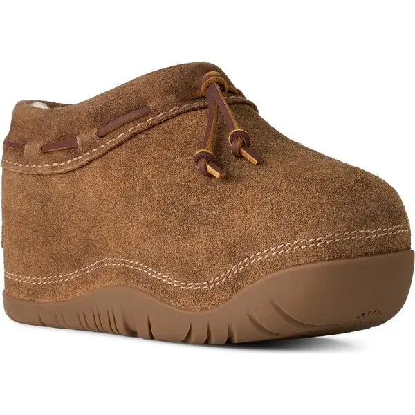 UGG Buckled Clogs With Sheepskin Insole