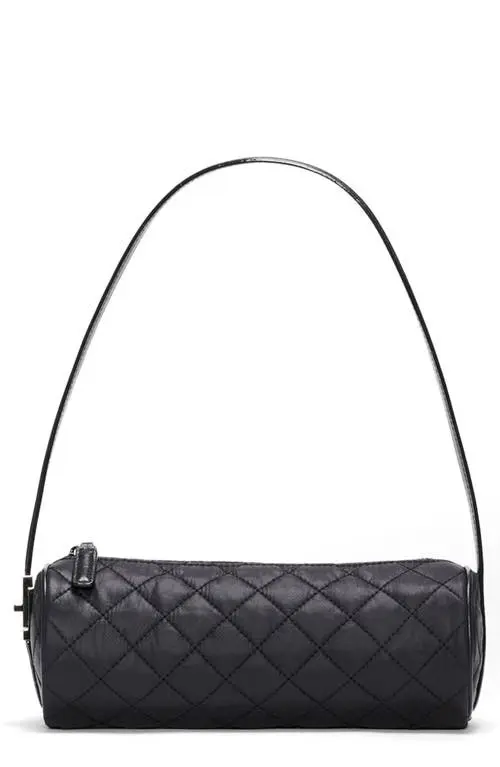 Mz Wallace Astor Cylinder Nylon Shoulder Bag - Black
