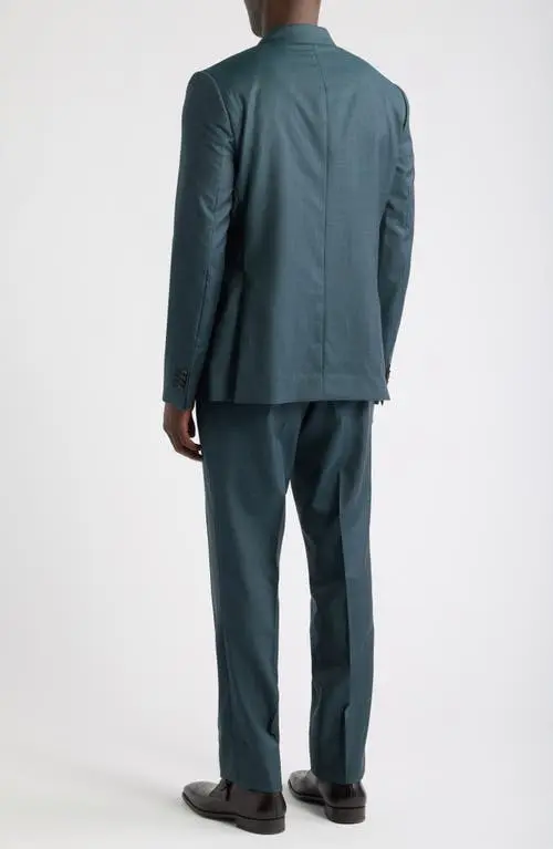 Paul Smith Tailored Fit Wool Suit - Green