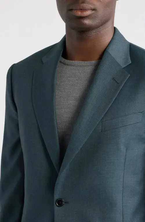 Paul Smith Tailored Fit Wool Suit - Green