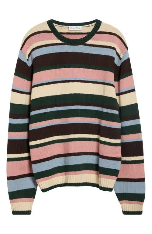 TANNER FLETCHER Millhouse Striped Crewneck Sweater
