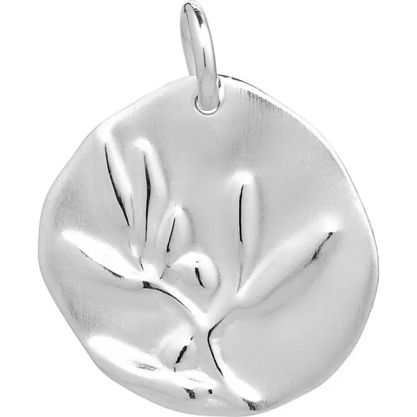 Monica Vinader Talisman Peace Pendant Charm - Sterling Silver
