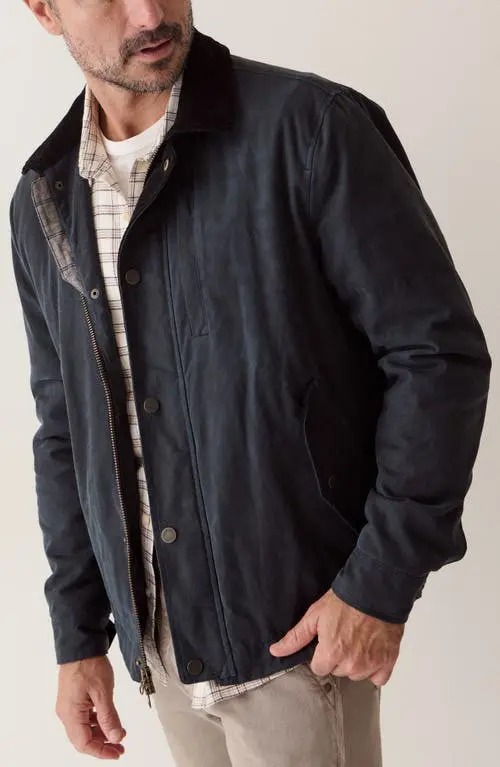 Marine Layer Wax Canvas Barn Jacket
