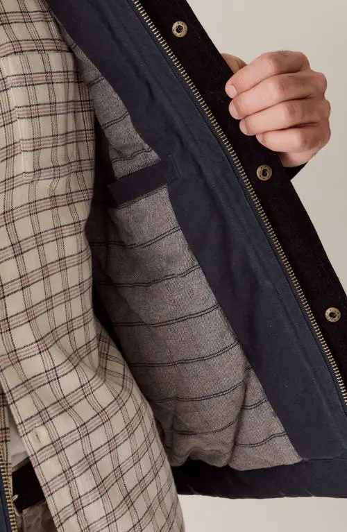 Marine Layer Wax Canvas Barn Jacket