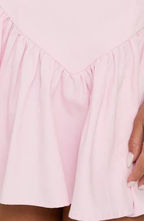 Princess Polly Esatora Halter Flare Minidress
