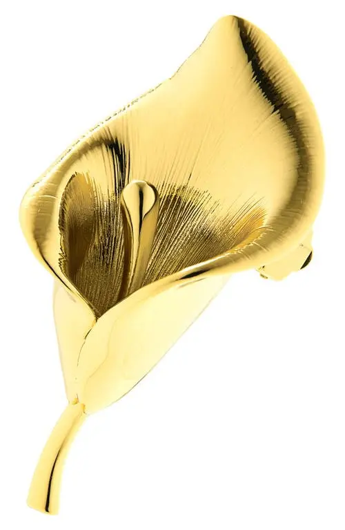 Carolina Herrera Calla Lily Clip-on Earrings