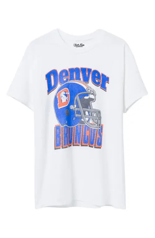 Junk Food Denver Broncos Graphic T-shirt - White