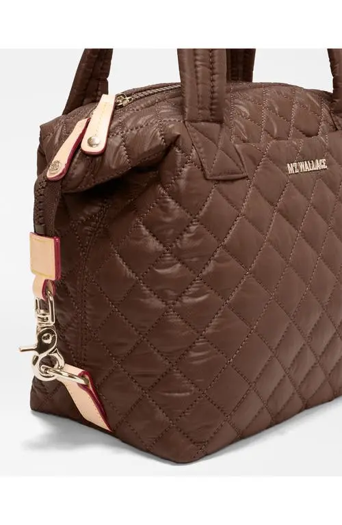 Mz Wallace Small Sutton Deluxe Ii Quilted Nylon Crossbody Bag