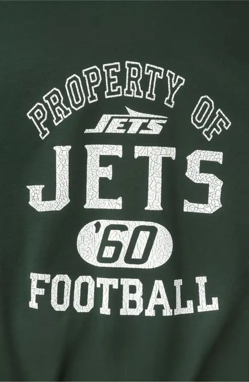 Junk Food Jets Property Crewneck Cotton Blend Sweatshirt
