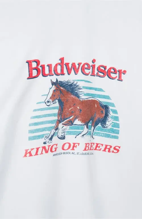 Junk Food Budweiser Clydesdale Graphic Sweatshirt