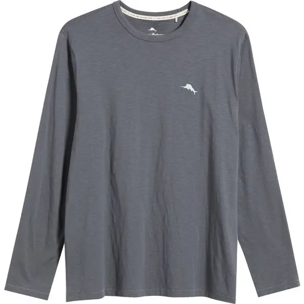 Tommy Bahama In Reel Life Luxe Cotton T-shirt - Turbulence