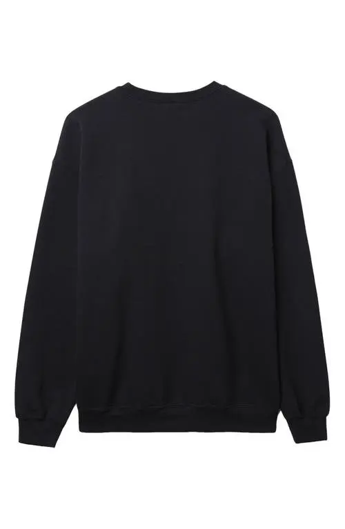 Junk Food Texans Helmet Crewneck Cotton Blend Sweatshirt
