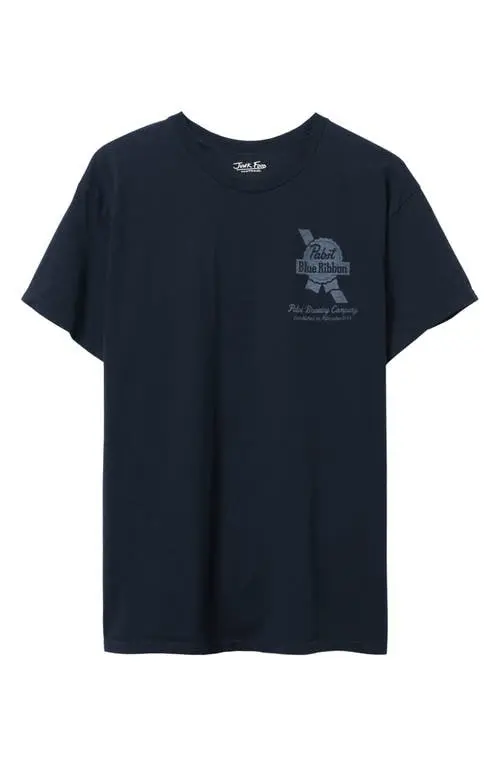Junk Food Pabst Blue Ribbon® Cotton Graphic T-shirt