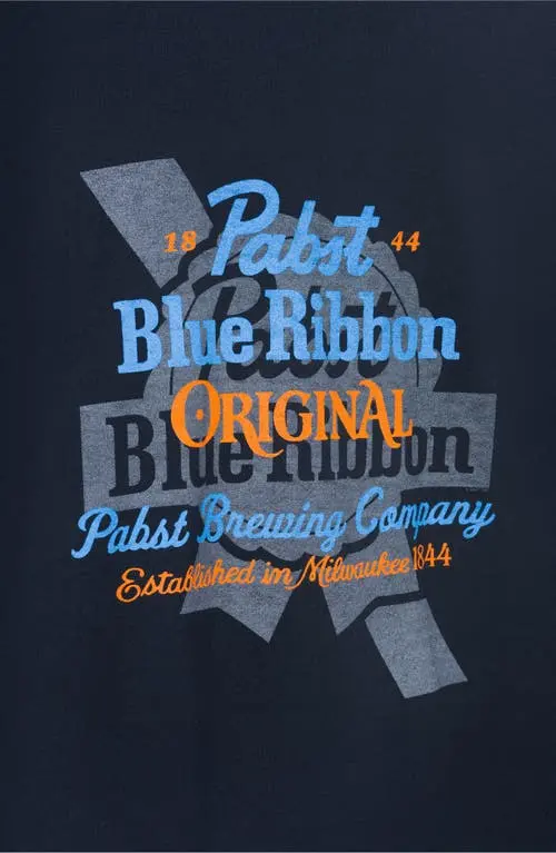 Junk Food Pabst Blue Ribbon® Cotton Graphic T-shirt