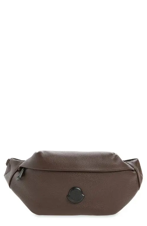 Moncler Small Durance Leather Belt Bag
