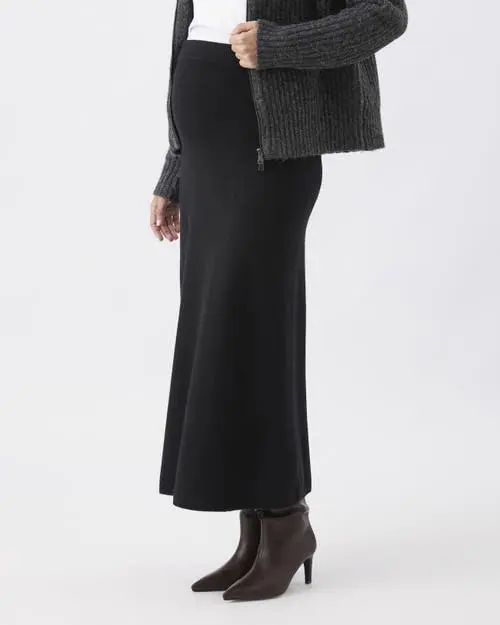 RIPE MATERNITY Annie A-line Knit Skirt