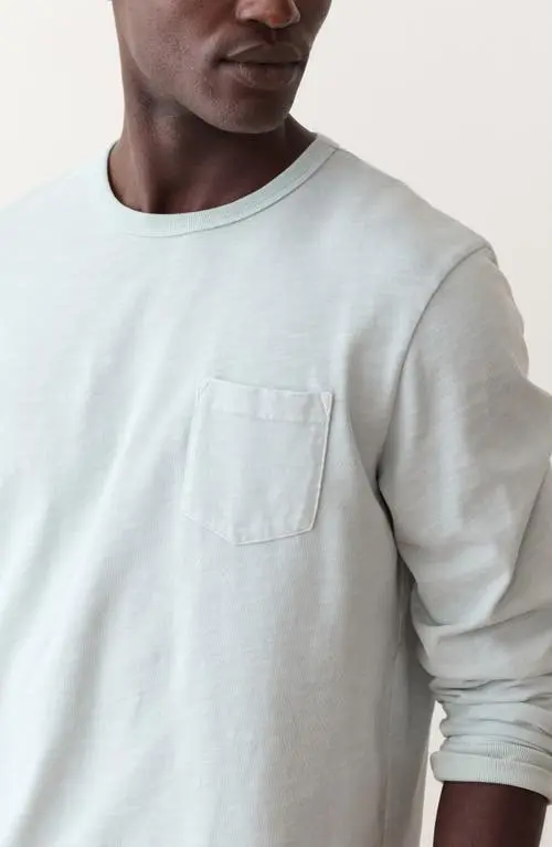 Marine Layer Luxe Slub Long Sleeve Pocket T-shirt