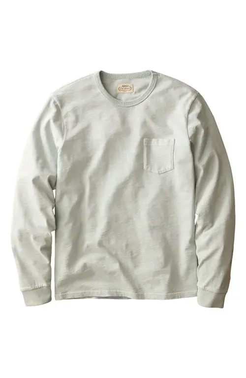 Marine Layer Luxe Slub Long Sleeve Pocket T-shirt