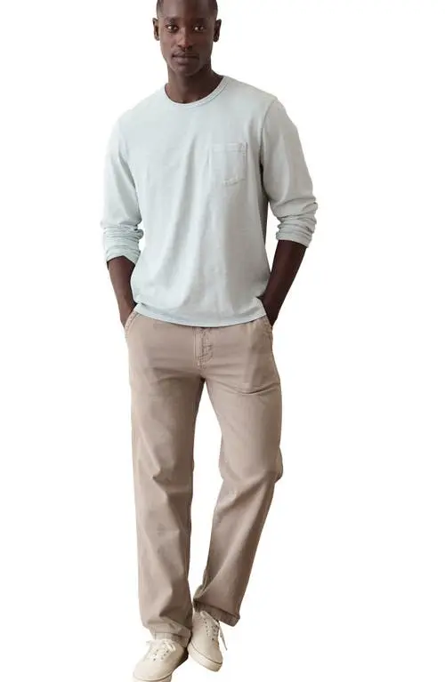 Marine Layer Luxe Slub Long Sleeve Pocket T-shirt