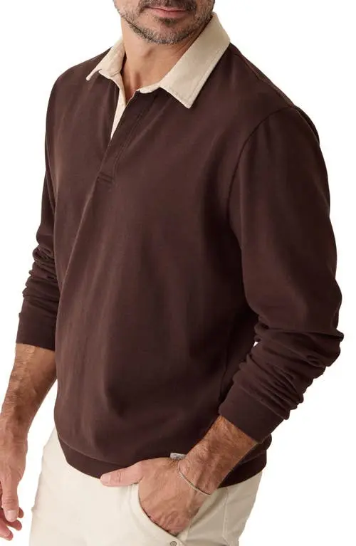 Marine Layer Organic Cotton Rugby Polo
