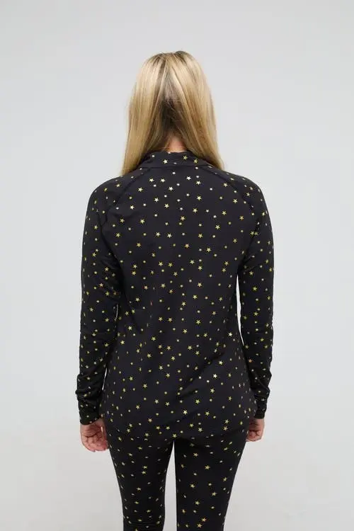 OOSC Baselayer Top Shining Star Print