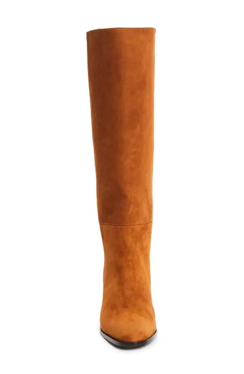 JIMMY CHOO Caly Suede Knee High Boot