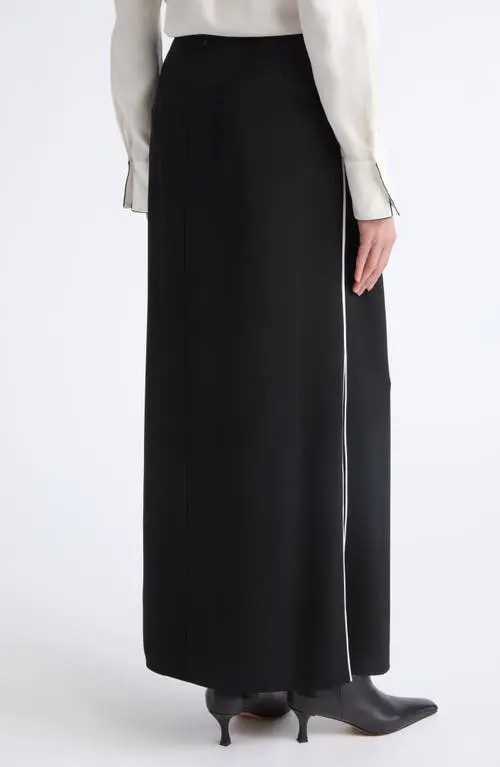 Lafayette 148 New York Piped Straight Skirt