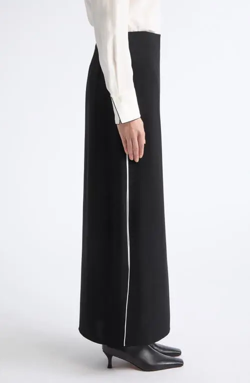 Lafayette 148 New York Piped Straight Skirt