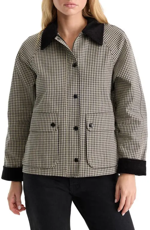 Good American The Heritage Jacket - Black Check