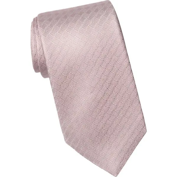 ELIZABETTA Mancini Extra Long Silk Jacquard Neck Tie