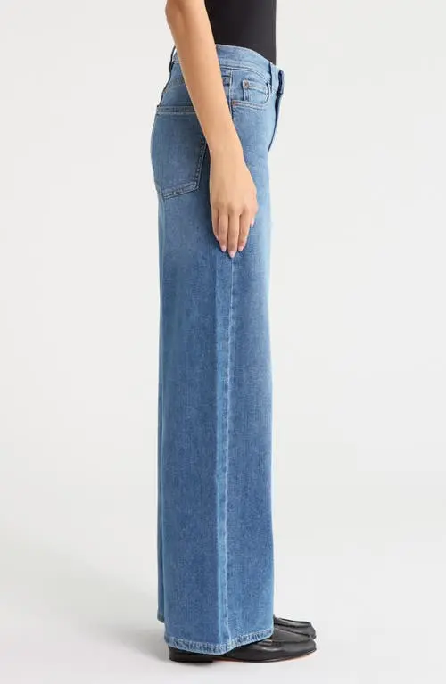 Warp + Weft High Waist Wide Leg Jeans