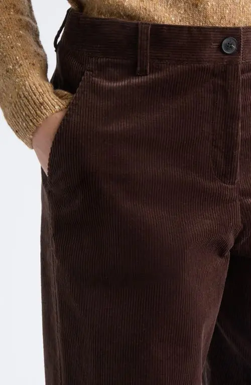 Lafayette 148 New York Kent Stretch Corduroy Barrel Leg Pants