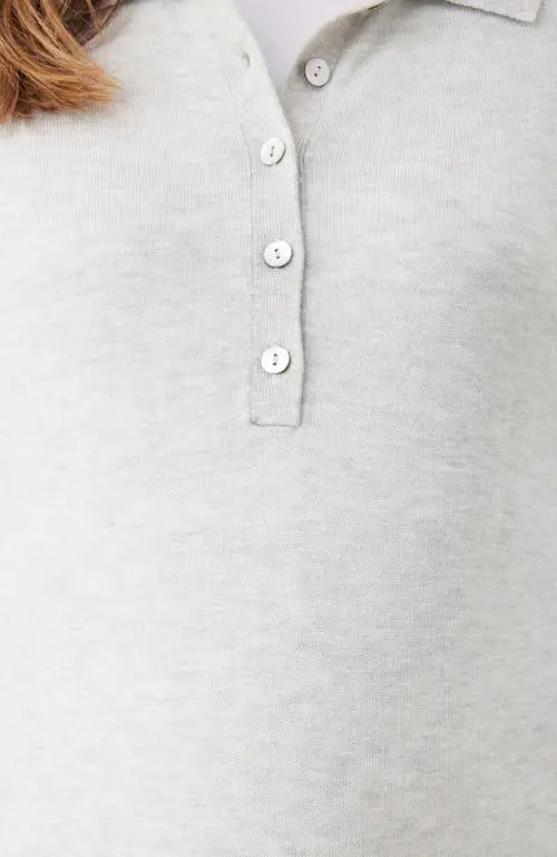 RIPE MATERNITY Piper Polo Nursing Knit Sweater
