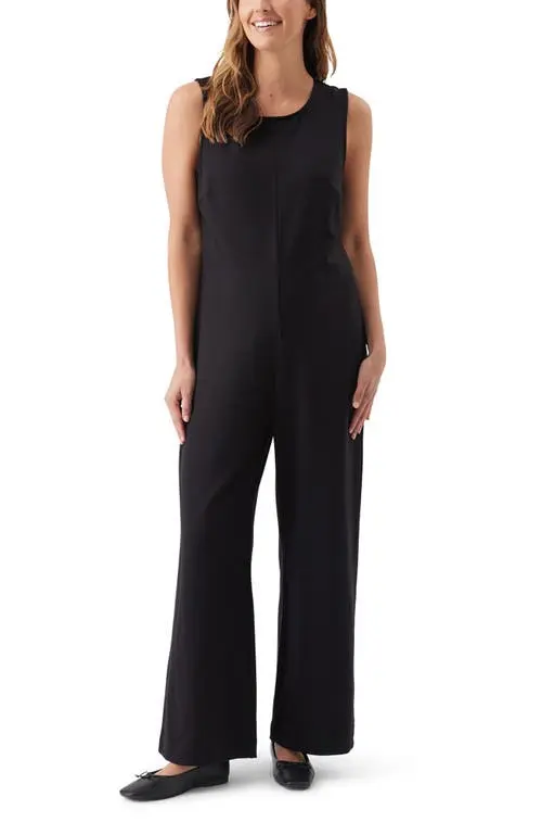 RIPE MATERNITY Leni Sleeveless Maternity/nursing Jumpsuit