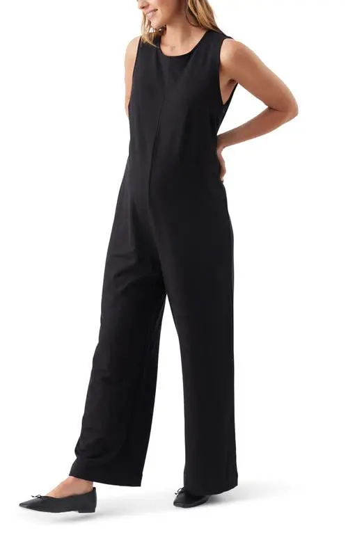 RIPE MATERNITY Leni Sleeveless Maternity/nursing Jumpsuit