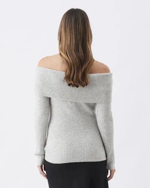 RIPE MATERNITY Maisy Off Shoulder Knit