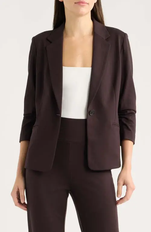 Anne Klein One-button Notched Lapel Jacket