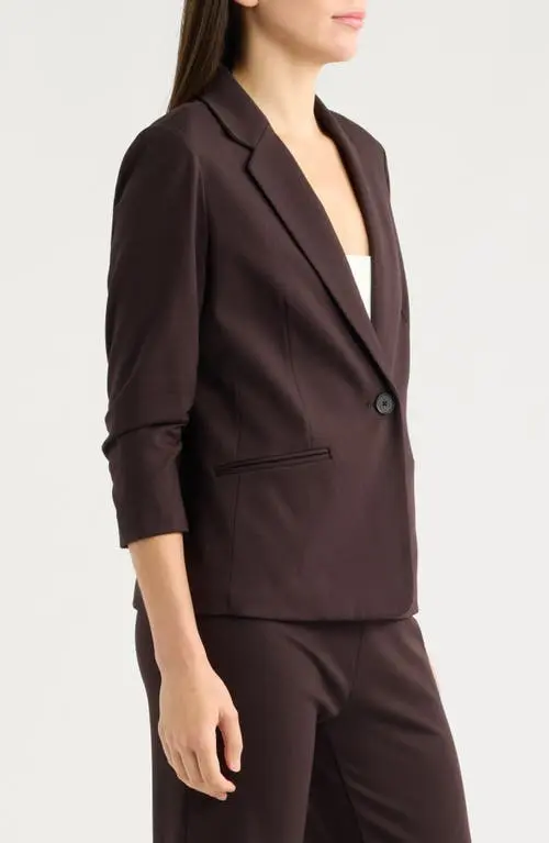 Anne Klein One-button Notched Lapel Jacket
