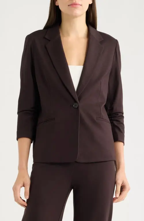 Anne Klein One-button Notched Lapel Jacket