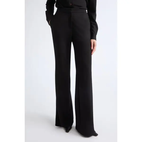 Lafayette 148 New York High-waisted Flare Leg Pants