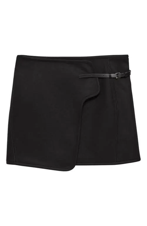 Helmut Lang Saddle Belted Miniskirt