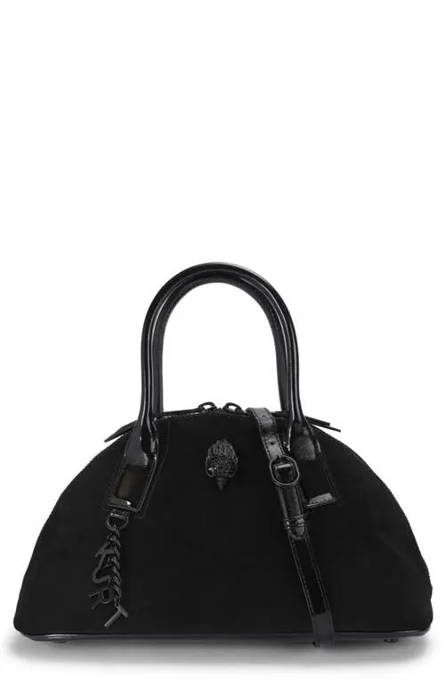 Kurt Geiger Sloane Suede Bowling Handbag