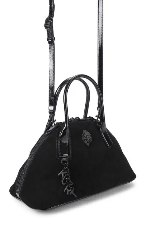 Kurt Geiger Sloane Suede Bowling Handbag
