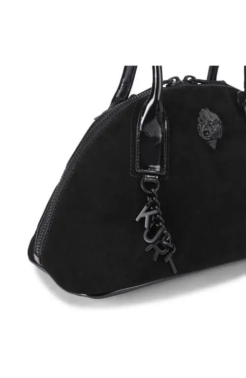 Kurt Geiger Sloane Suede Bowling Handbag