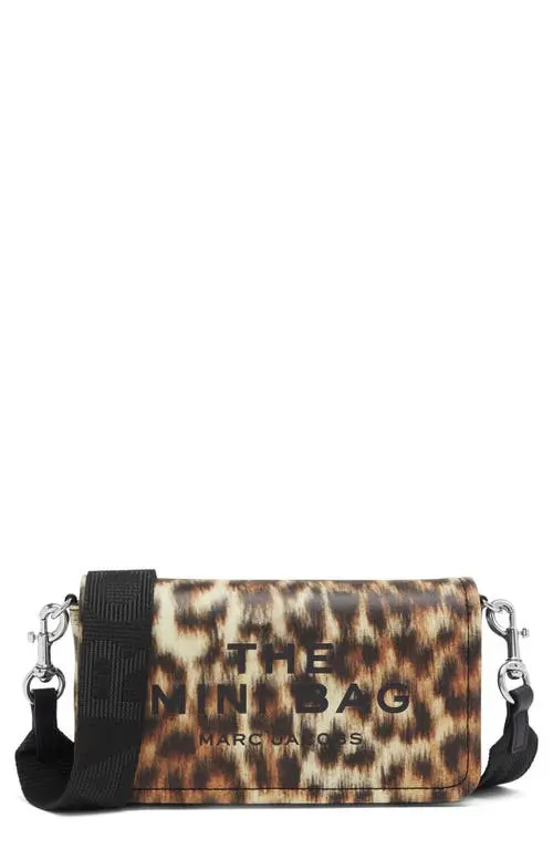 Marc Jacobs Leopard Leather Mini Bag - Brown Multi