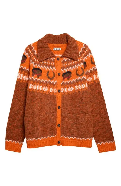 BODE Corral Superfine Alpaca Blend Cardigan