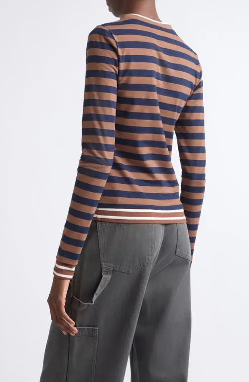 Monse Washed Double Waistband Wide Leg Jeans