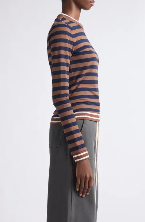 Monse Washed Double Waistband Wide Leg Jeans