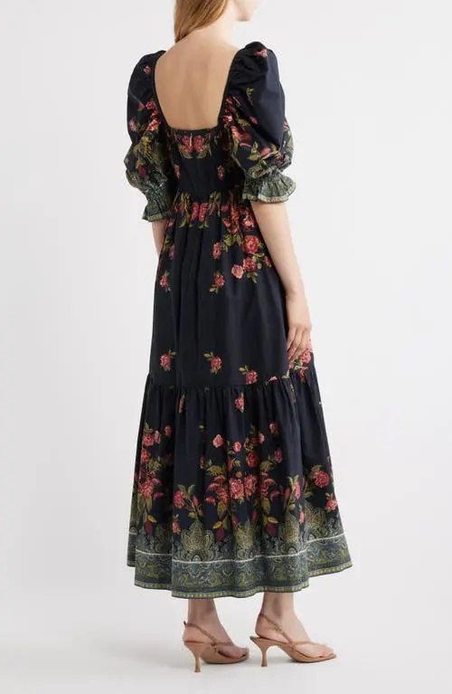 CLEOBELLA Jewel Cotton Poplin Ankle Dress